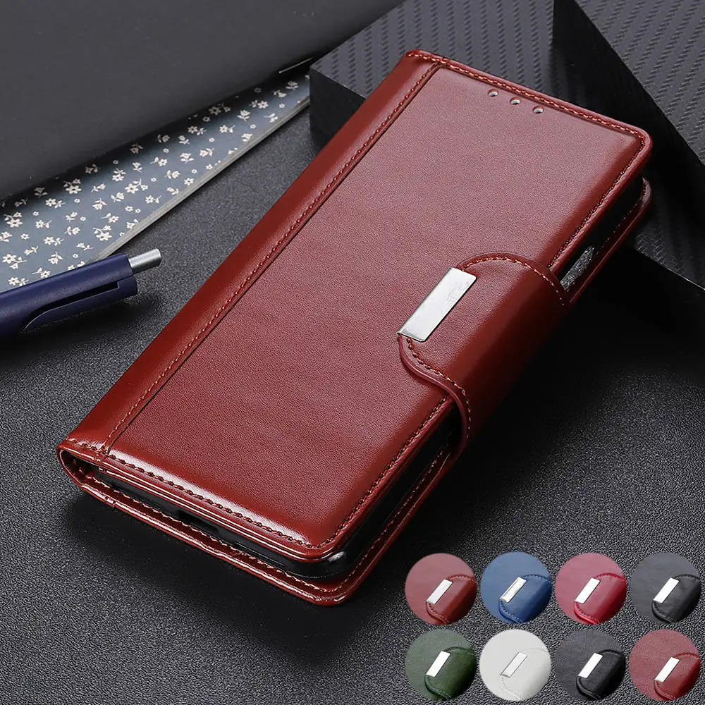 Realme 8 Pro 8i Flip Leather Case for OPPO Realme 7 C15 C25 Phone Shell ...