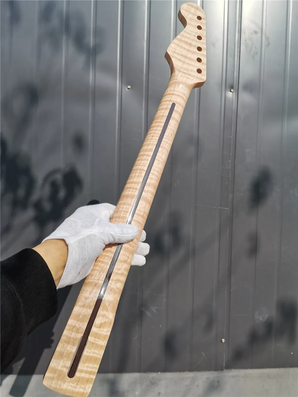 36-Tiger-Flam-Maple-Electric-Guitar-Neck-21-fret-25-5-inch-Mapel ...
