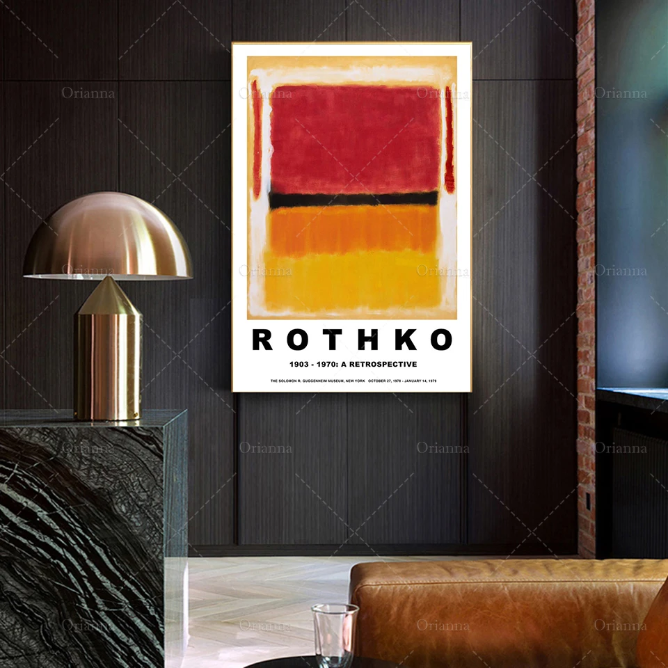 Mark-Rothko-Art-Print-Modern-Art-Abstract-Rothko-Art-PosterGift-Idea-Guggenheim-Museum-Wall-Art ...