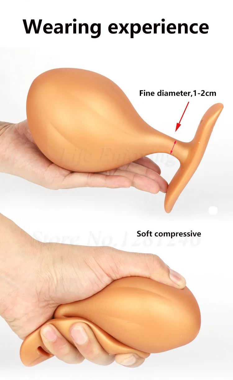 STIMULATEUR - PLUG - CHAPELET ,Steel ball-M--jouets anaux Super grands portables, gros ...