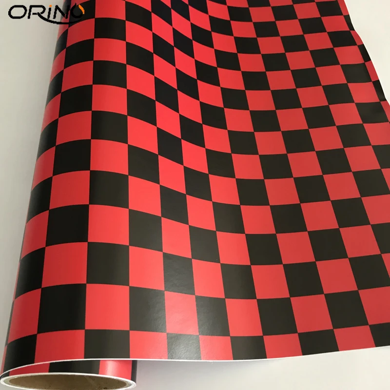 Red And Black Checkered Flag