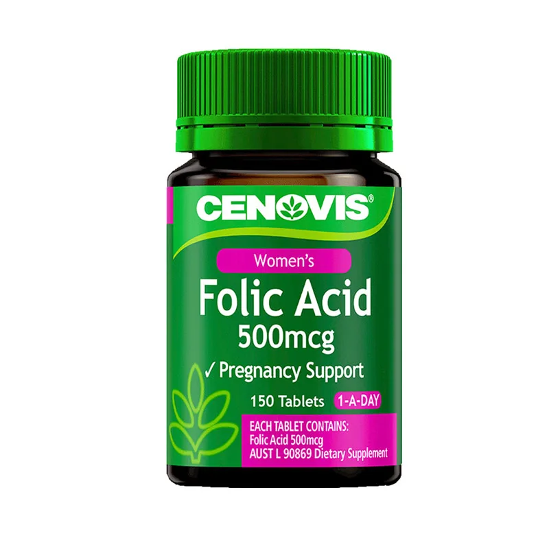 Cenovis folic acid 150 tablets/bottle free shipping - AliExpress