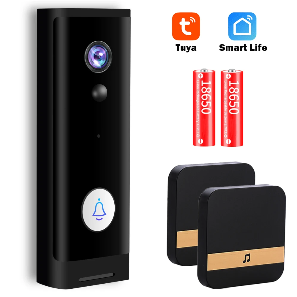 Tuya 1080P HD Video Doorbell Camera WiFi Wireless Doorbell Smart Home ...