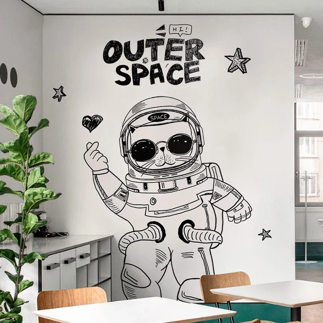 Astronaut Wall Stickers Large