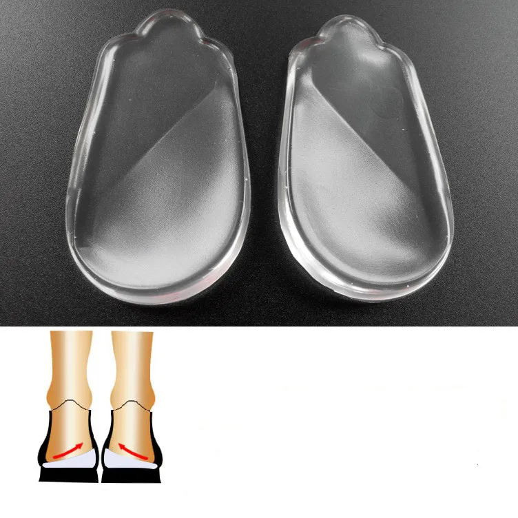 1 Pair Silicone Flatfoot Insole With Eight Toe Foot Orthotic Varus ...