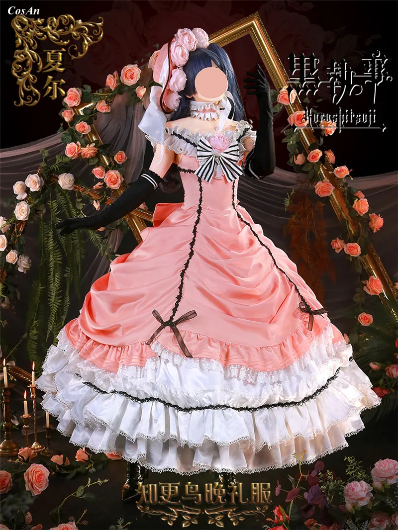 Anime Black Butler Ciel Phantomhive Cosplay Costume Shire Gorgeous ...