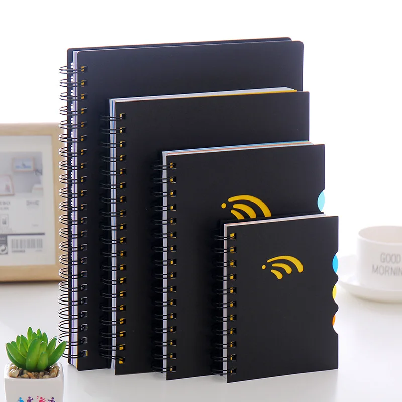 Spiral-Cute-Notebook-Thicken-And-Increase-A6-A5-B5-A4-Paper-Index ...