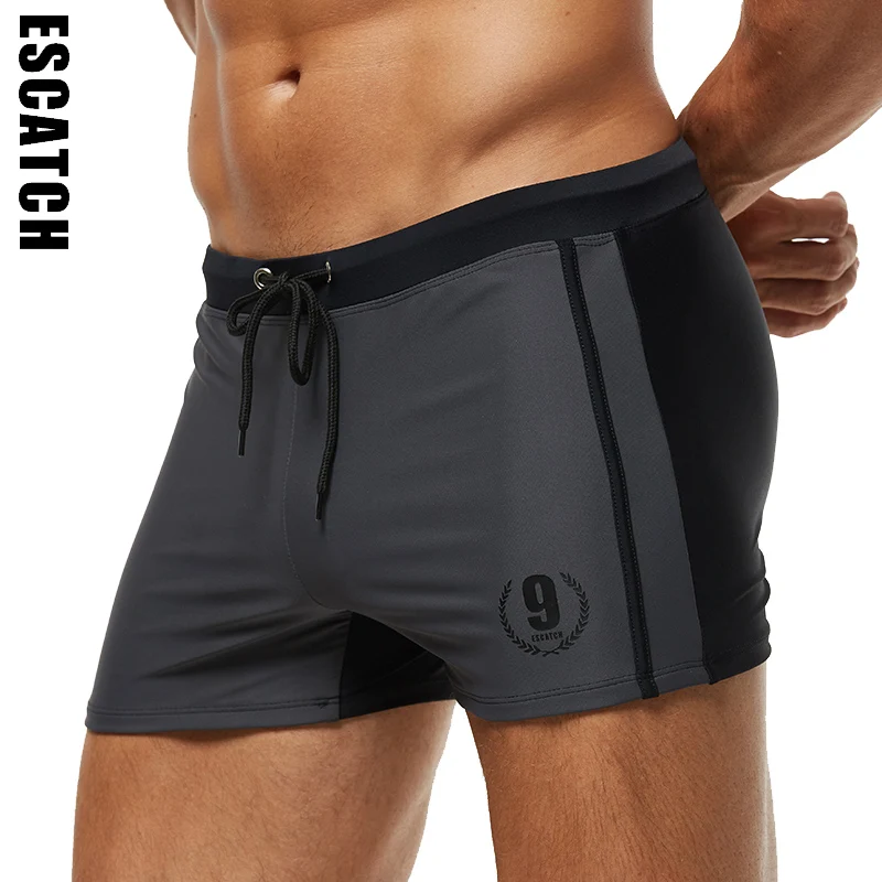 Escatch Hot Swimwear Men Breathable Men's Swimsuits Swim Trunks Boxer ...