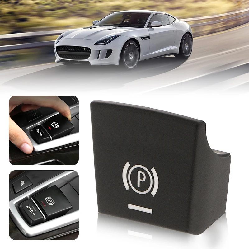 Electronic Parking Brake Switch handbrake P button Cap For BMW 5/6/X3 ...