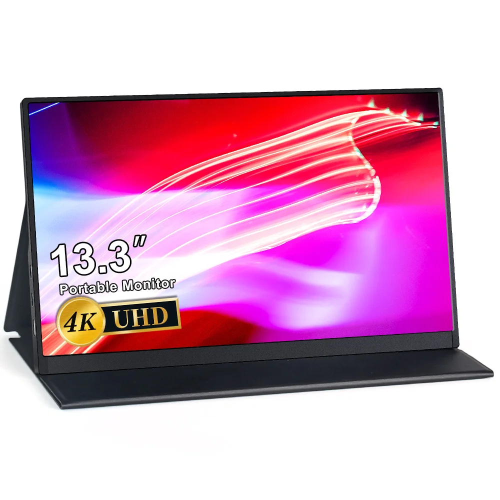 Monitor portátil 4K UHD IPS de 13,3 pulgadas, pantalla LCD, HDMI, USB ...