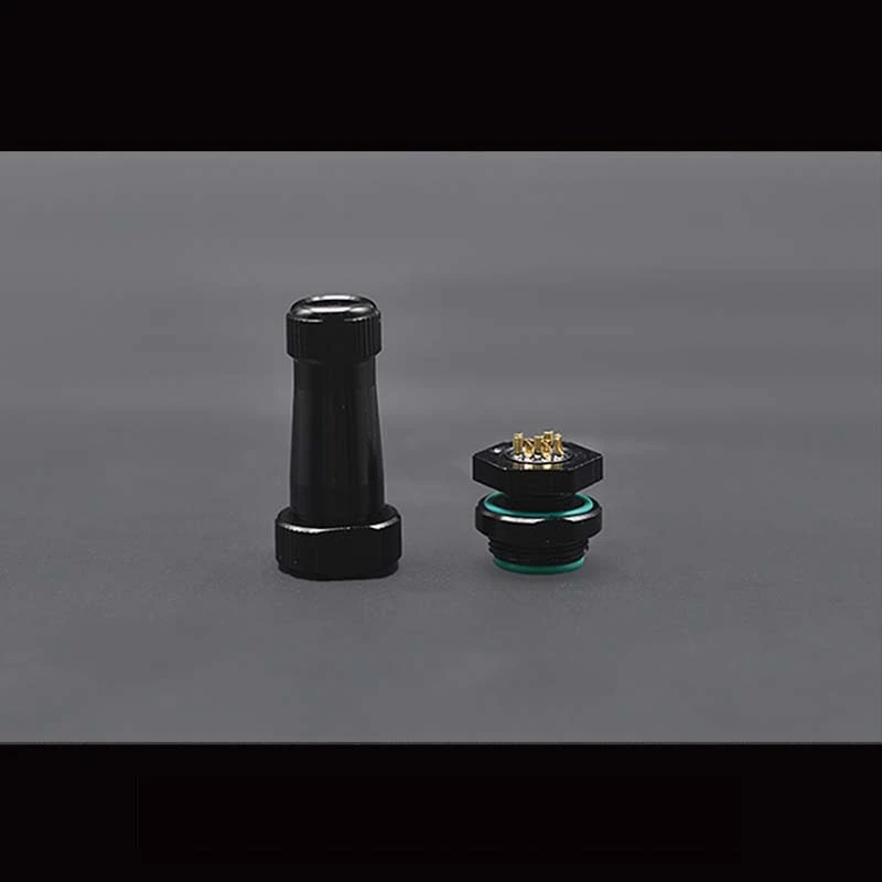 1pcs Rov 8-core Waterproof Joint Aviation Plug Watertight Connector End ...