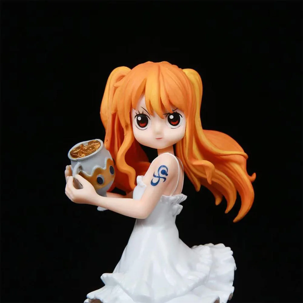 16CM Childhood Nami Action Figure | One piece Merchandise | Up to 80% ...