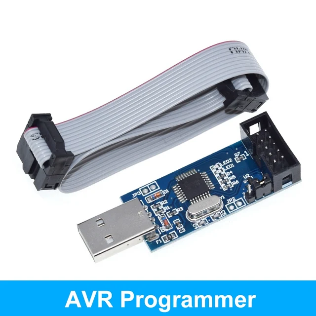 Official USBASP USBISP AVR Programmer USB ISP USB ASP ATMEGA8 ATMEGA128 Support Win7 64Board