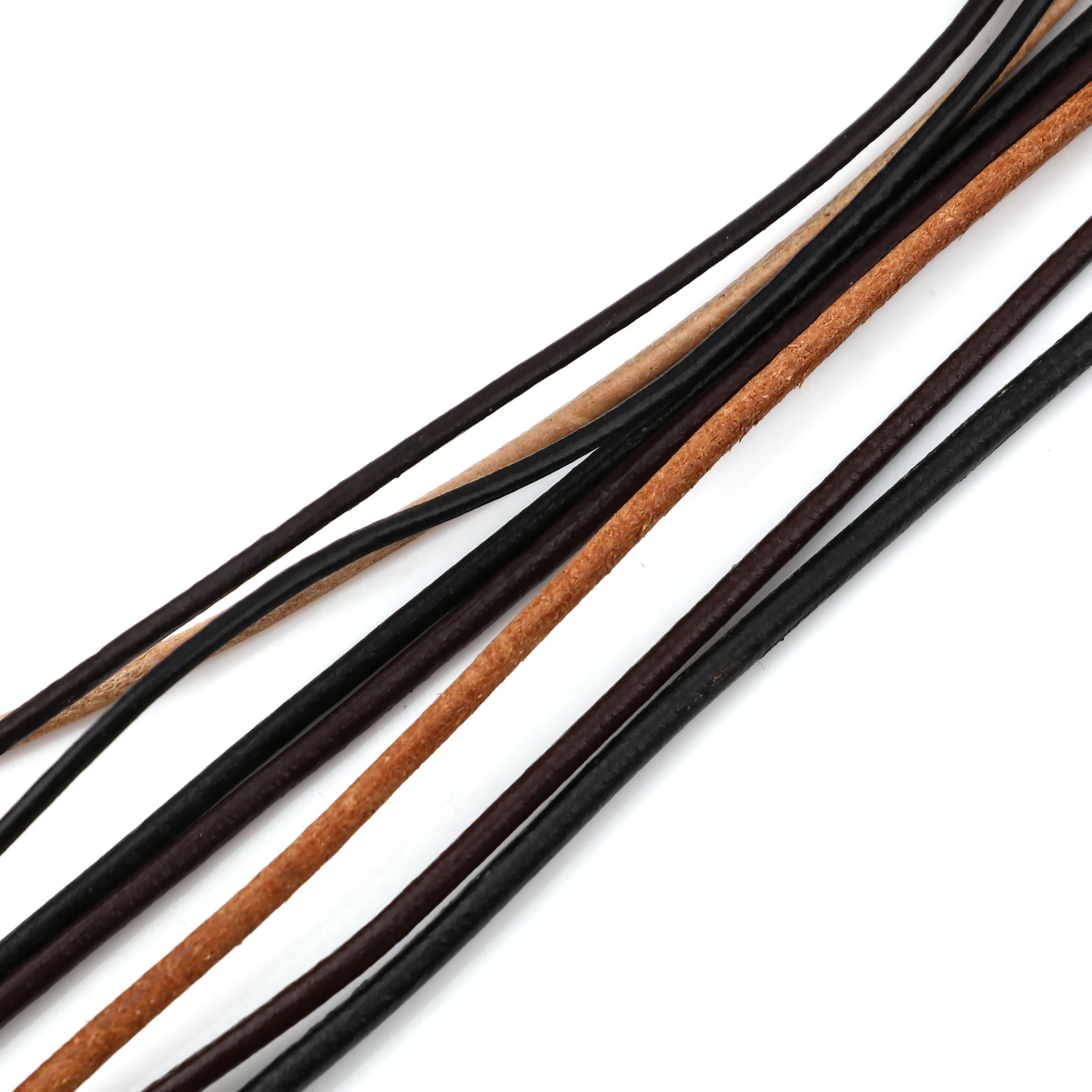 Cowhide Leather Jewelry Rope Cords | Cowhide Leather Bracelet Findings ...