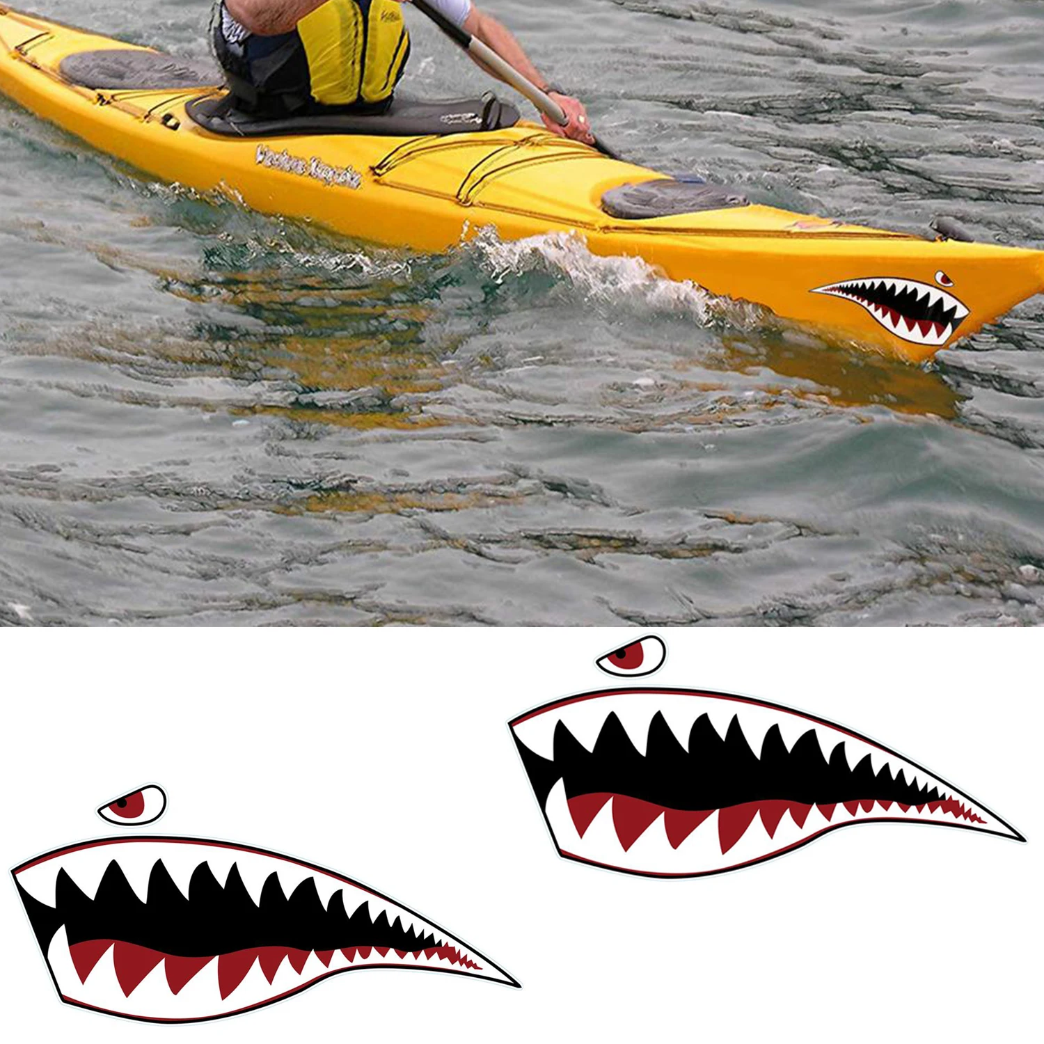 Shark Decal For Kayak