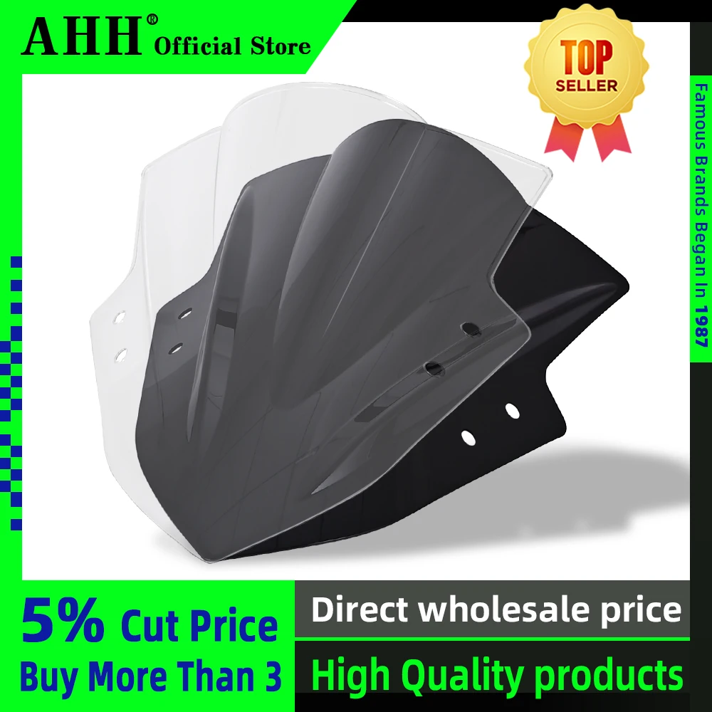 AHH-Windshield-Spoiler-Windscreen-Air-Wind-Deflector-For-KAWASAKI-Ninja ...