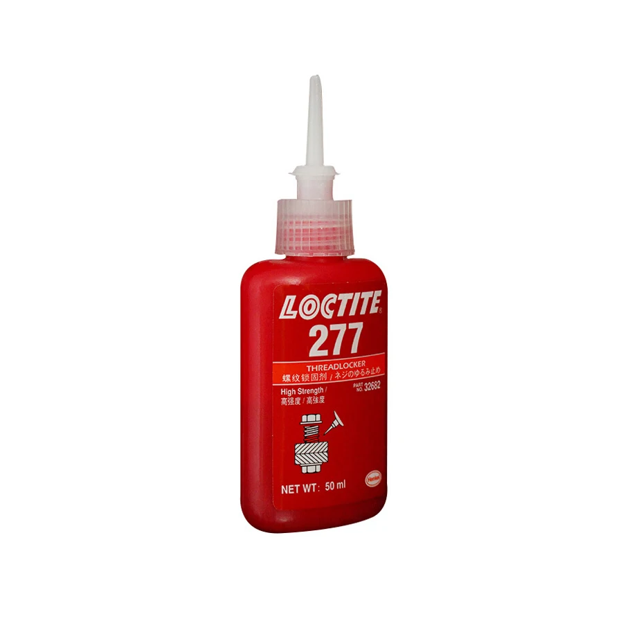 Pegamento loctite 277 de 50ml, pegamento rojo de bloqueo de tornillo de ...