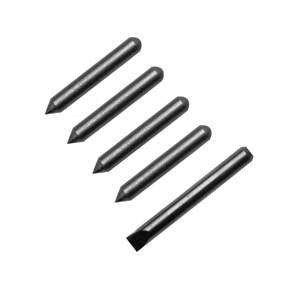 5pcs 3.2mm Carbide Engraving Bit Set Engraver Bits For Dremel - Power ...
