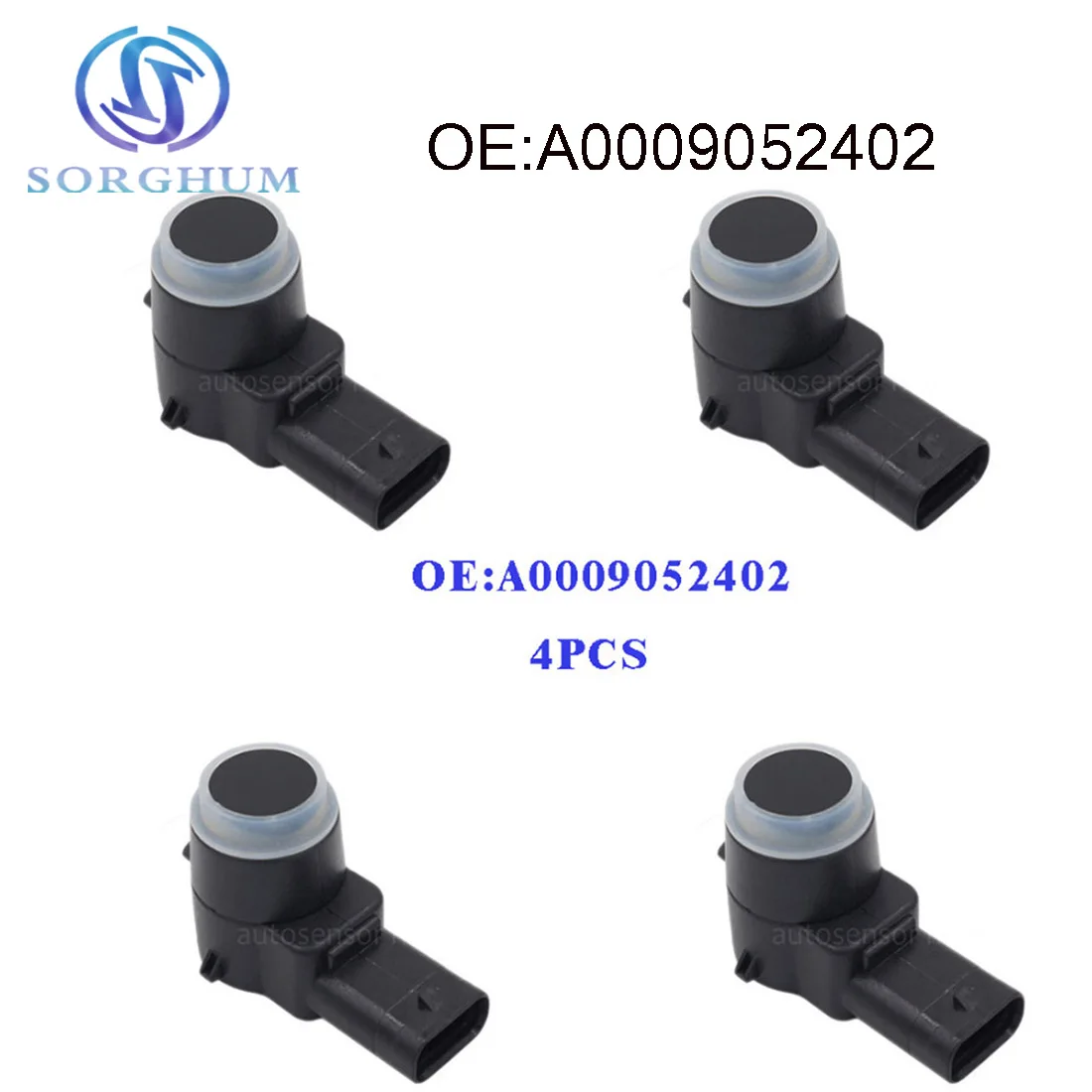 4 pces novo pdc sensor de estacionamento radar pára choques backup se ...