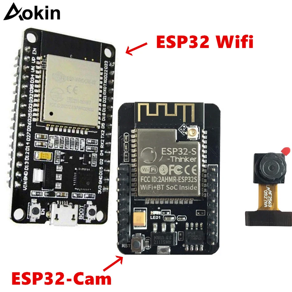 Esp32-cam Wireless Wifi Bluetooth Module Esp32 Cam Development Board Dc ...