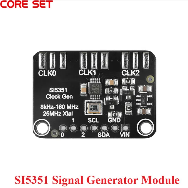 Si5351 Signal Generator Modul Dc 3.3V-5V Nagyfrekvenciás Jel ...