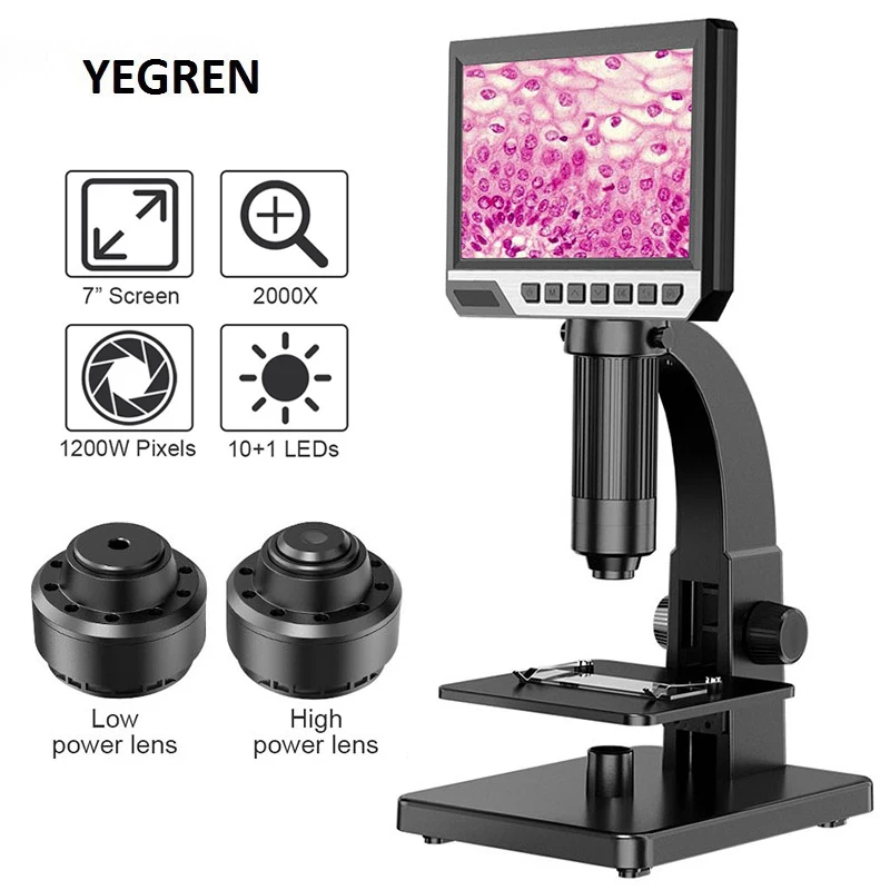 2000X-12MP-Digital-Microscope-with-7-Screen-Dual-Lens-Wireless-WIFI-USB ...