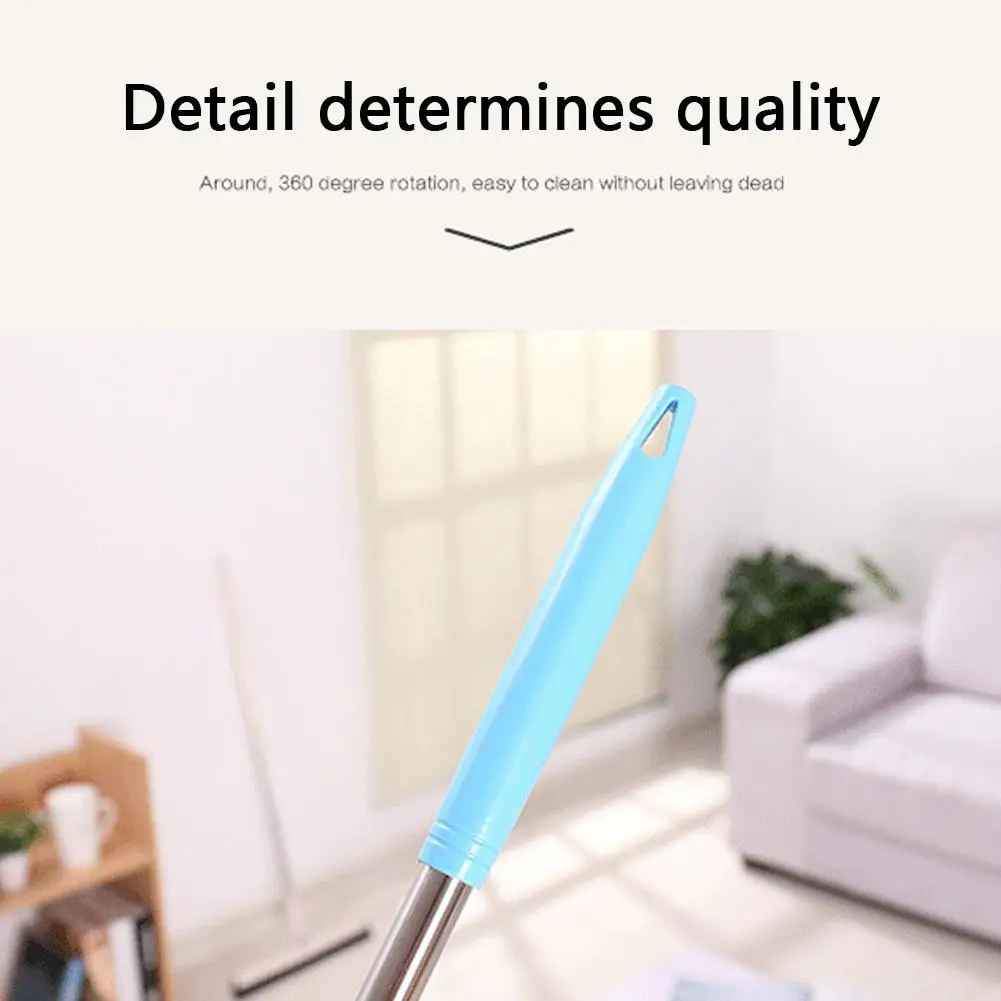 Lavette,Balai magique pour salle de bain,balai anti-poussière,connecteur rotatif,outil en ...