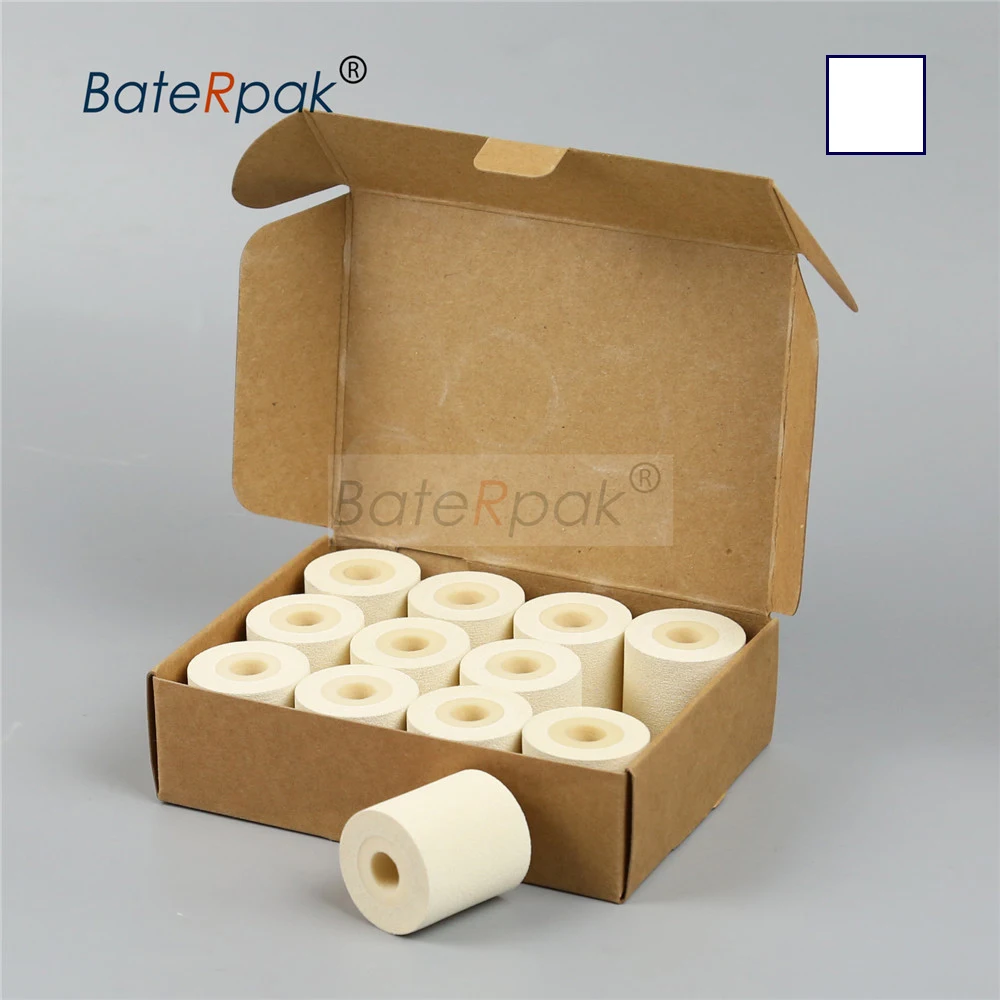 White Color Solid Ink Roll,baterpak 12pcs/carton 100% Sponge Ink Roller ...