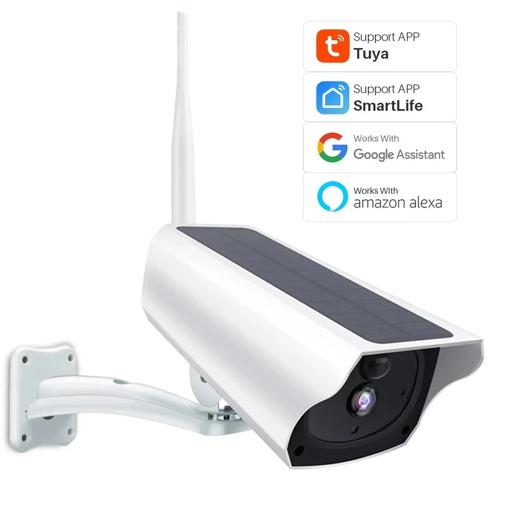 Tuya Smart Life Wifi Camera Solar Powered 1080p Security Wireless ...