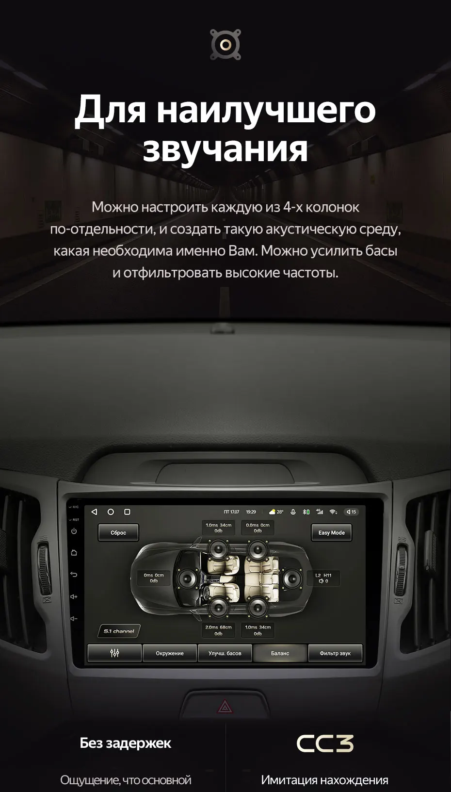 TEYES Тиайс CC3 Штатная магнитола For Киа Спортейдж 3 SL For Kia ...