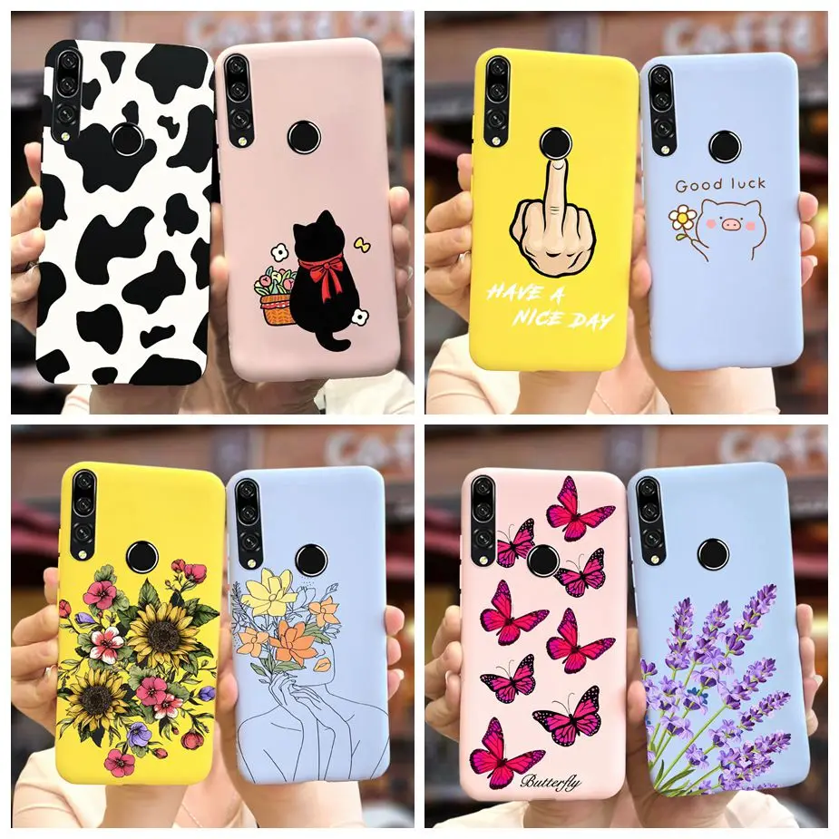 For-Huawei-Y9-Prime-2019-Case-Cute-Fashion-Cover-Soft-TPU-Phone ...