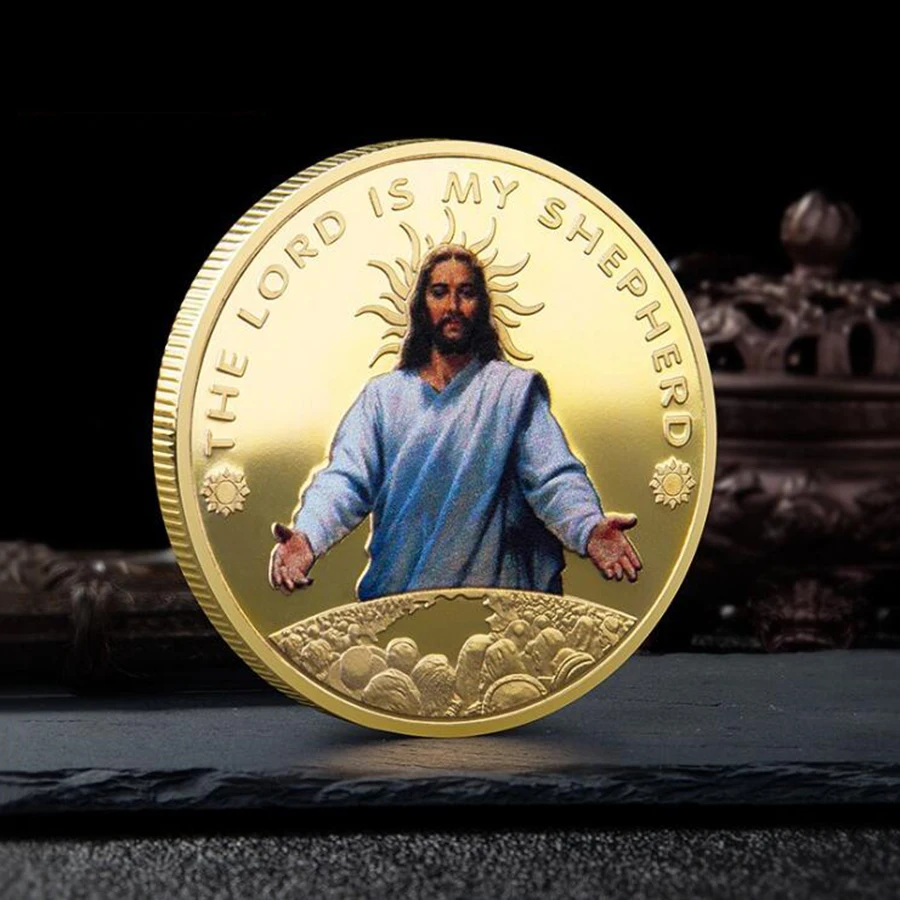 Jesus Christ Religion Commemorative Coin Collection Souvenir ...