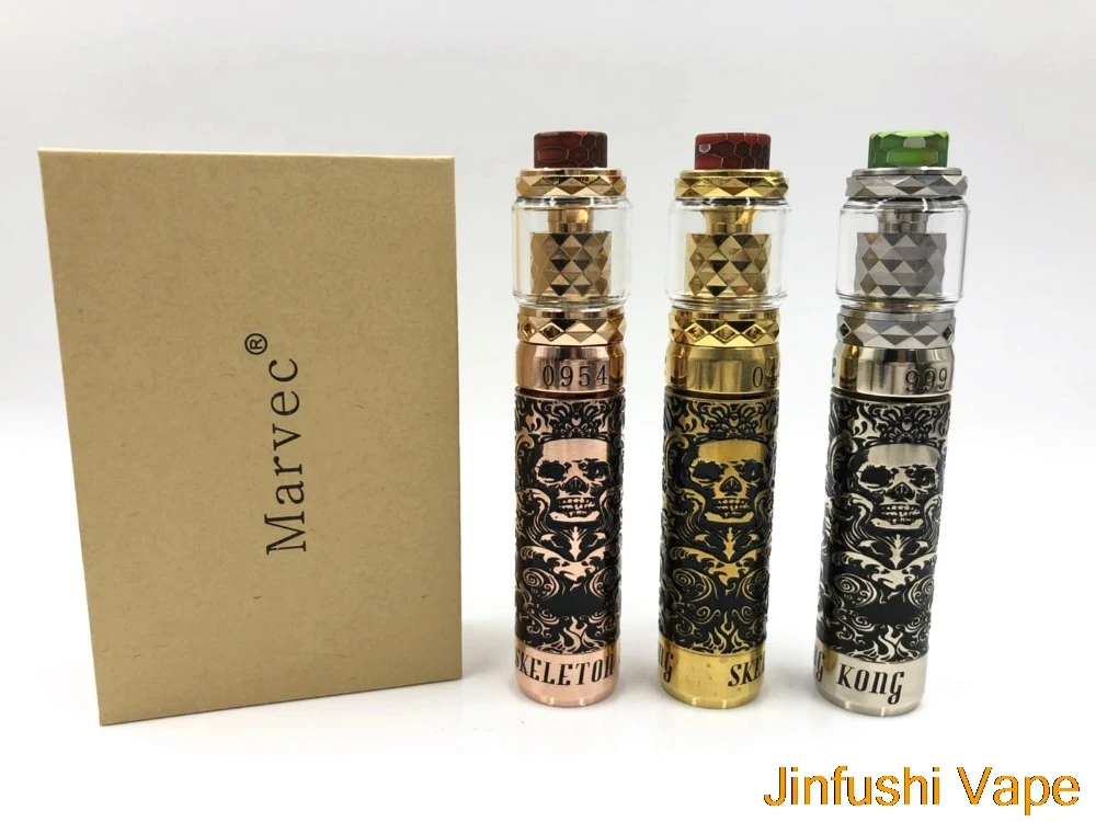 Advanced MARVEC Skeleton King Kong Mechanical Mod Kit with Priest RTA ...