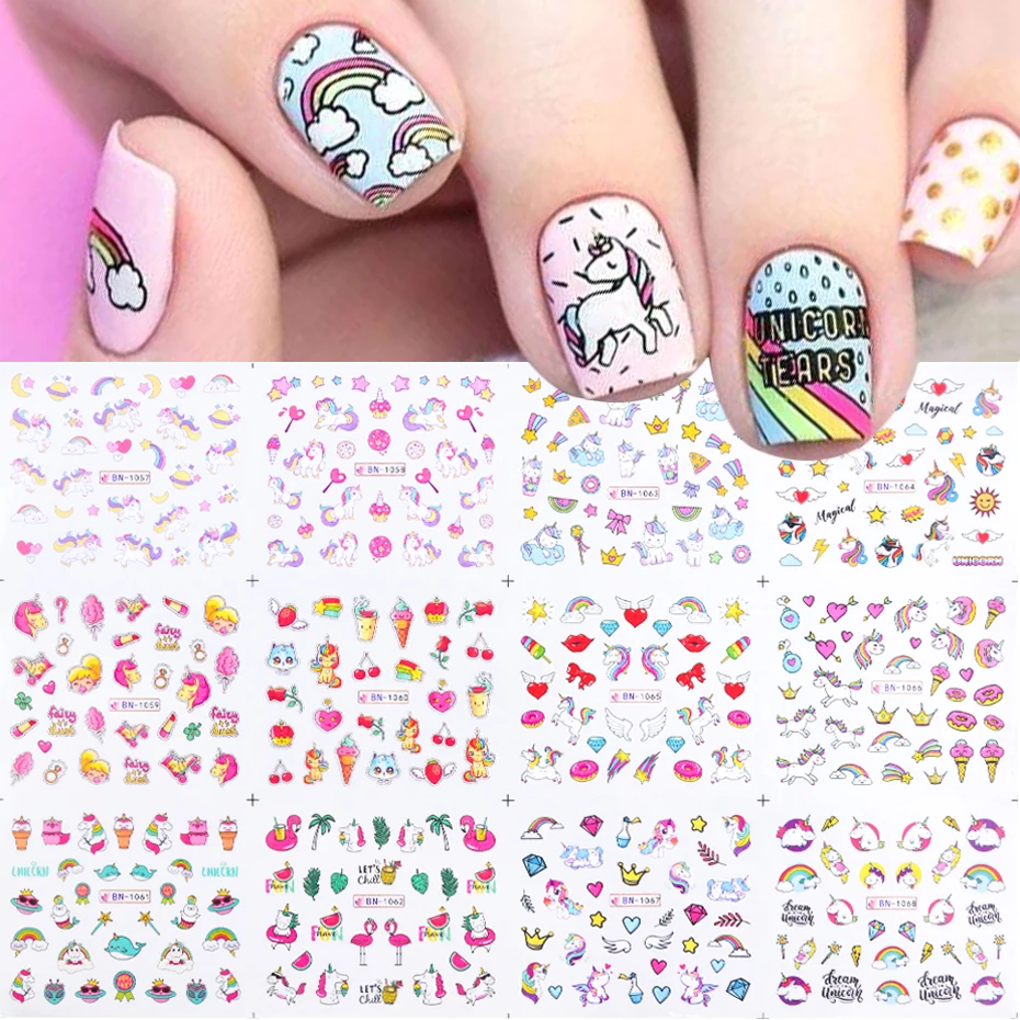 Jewelry & Beauty Nail Art Accessories Water Slide Decal Nail Water ...