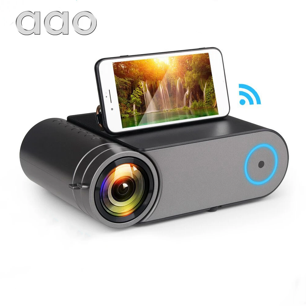 Aao Yg420 Mini Led 720p Projector Native 1280x720 Portable Wireless ...