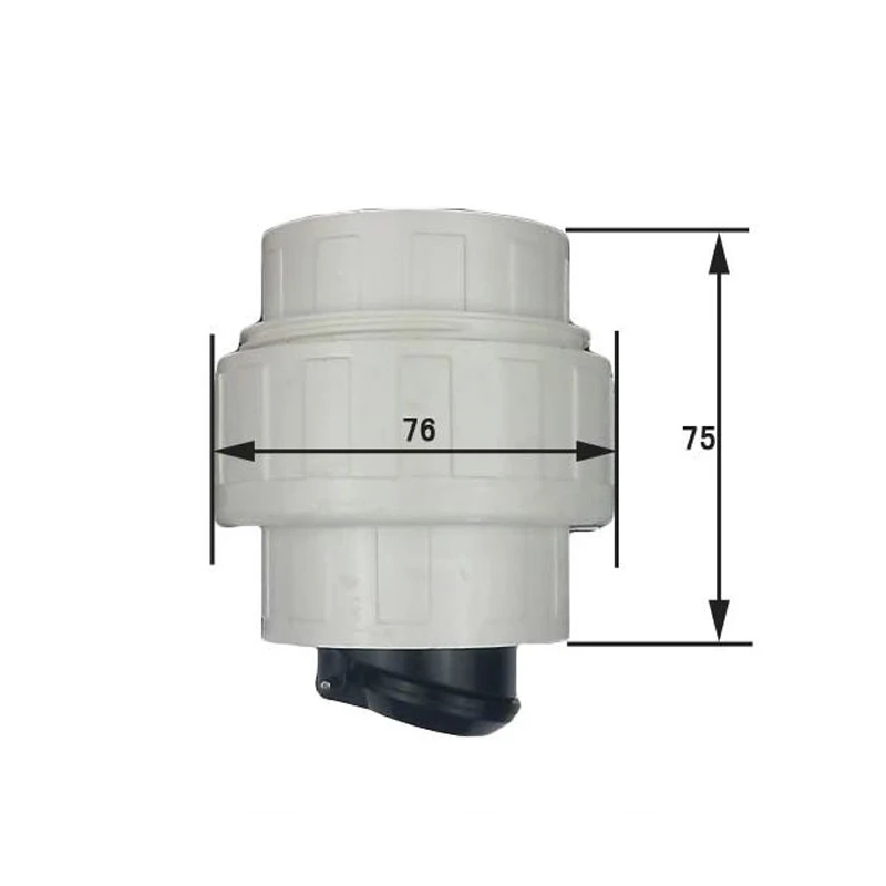 sewer check valve for Kitchen sewer anti backflow device stirm water ...