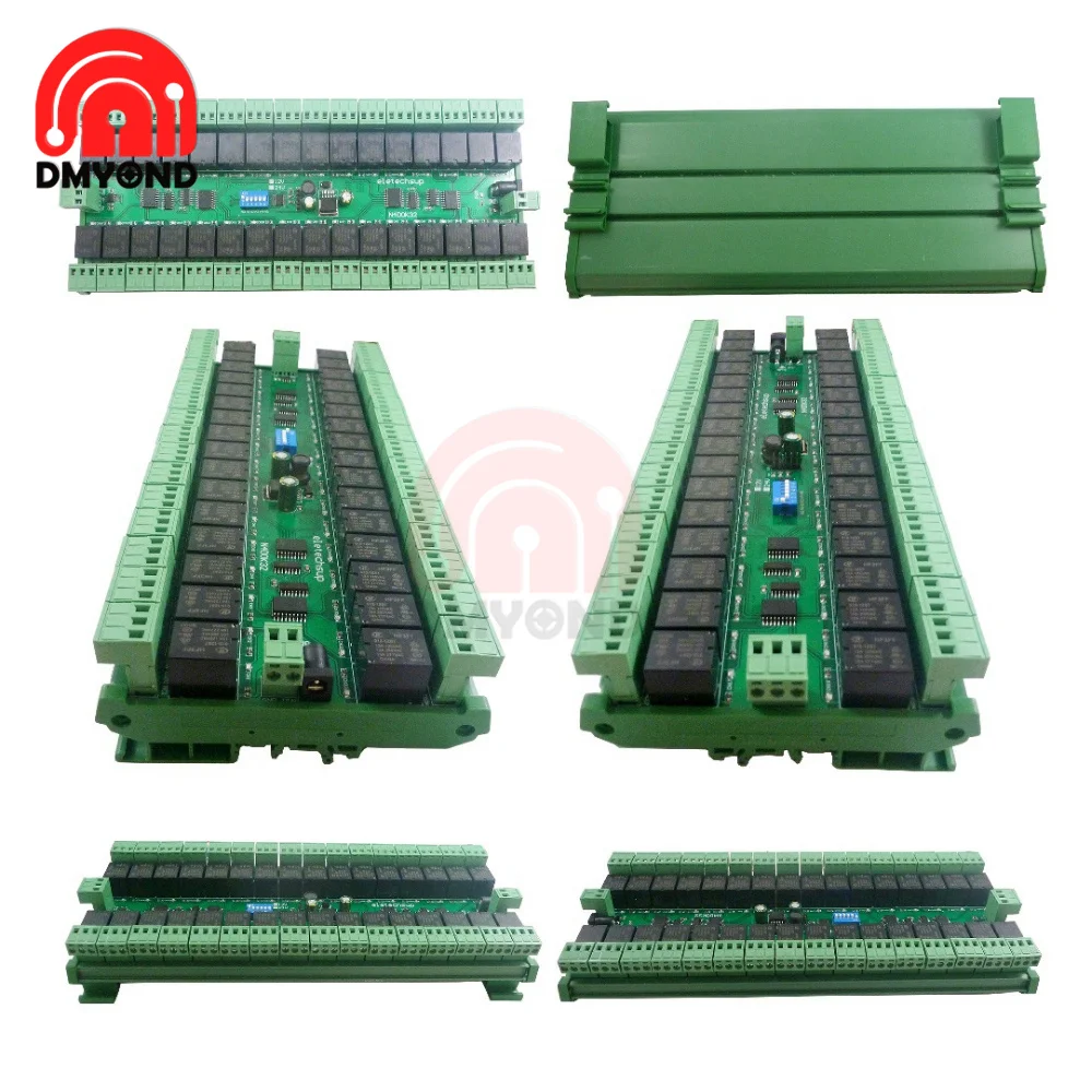 MODBUS-Rel-Board-485-Bus-Interruptor-de-Controle-Remoto-Interruptor ...