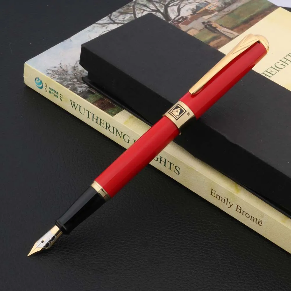 Fountain Pen Calligraphy Red | Calligraphy Pens Writing | Pen Chinese ...