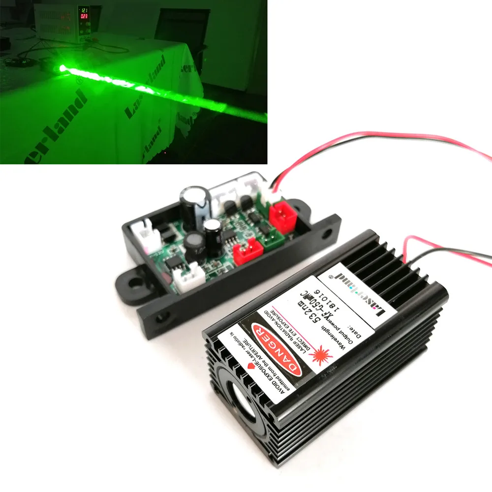 Green Diode Laser RGB 500 Fat Beam Module - Red Green Blue Combined ...