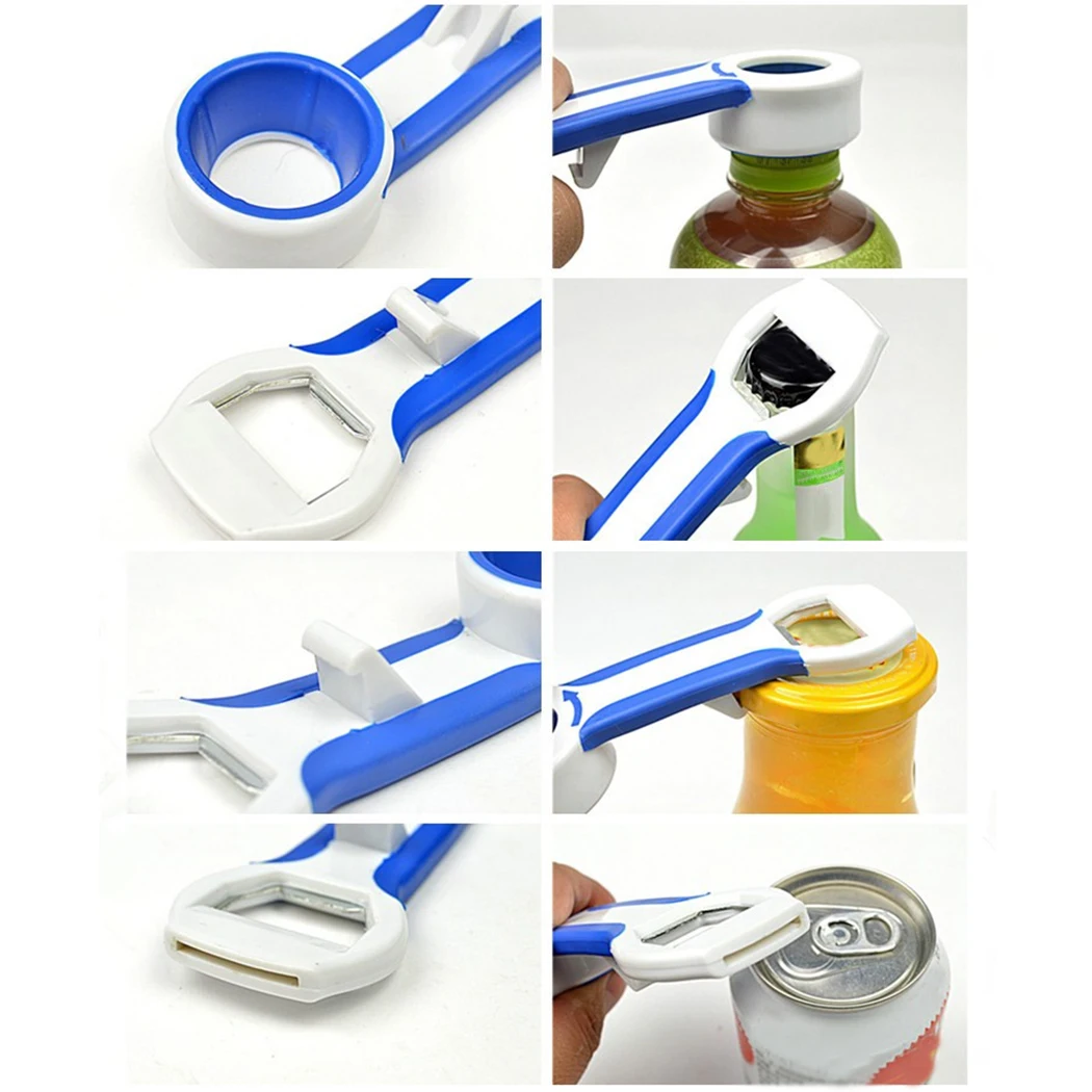 Tire-bouchon,Ouvre-bouteille en plastique, ouvre-bocal Portable ...