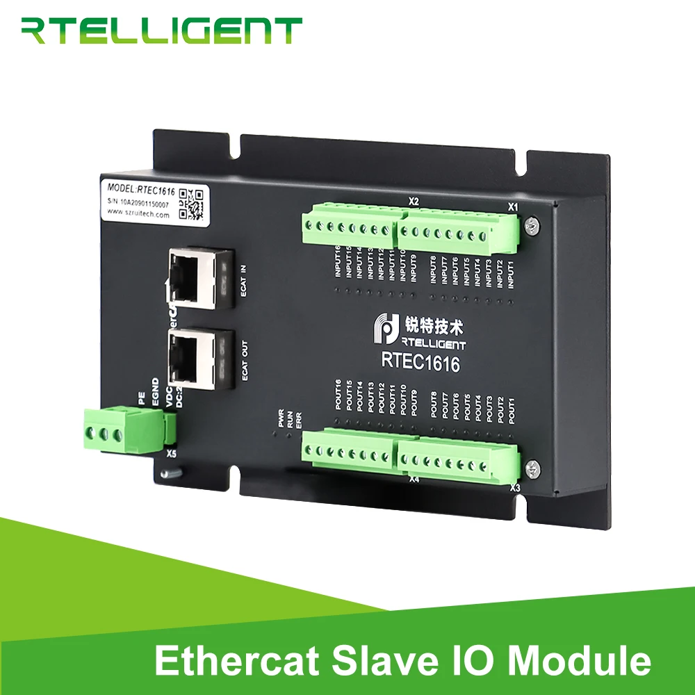 FieldBus Communication Ethercat Slave lO Module 16 NPN Single-ended ...