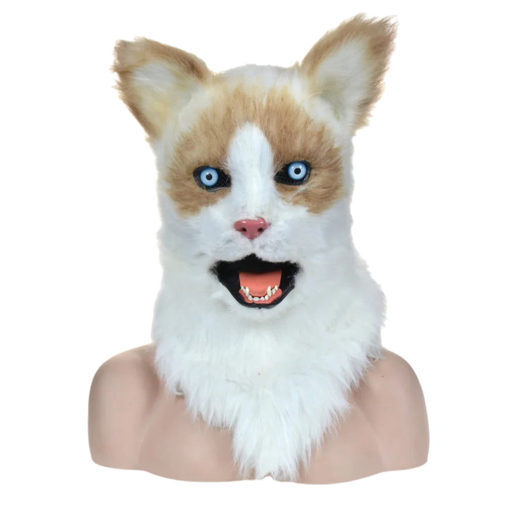 Animal Head Mask | Party Masks - Full Face Animal Head Mask Eco ...