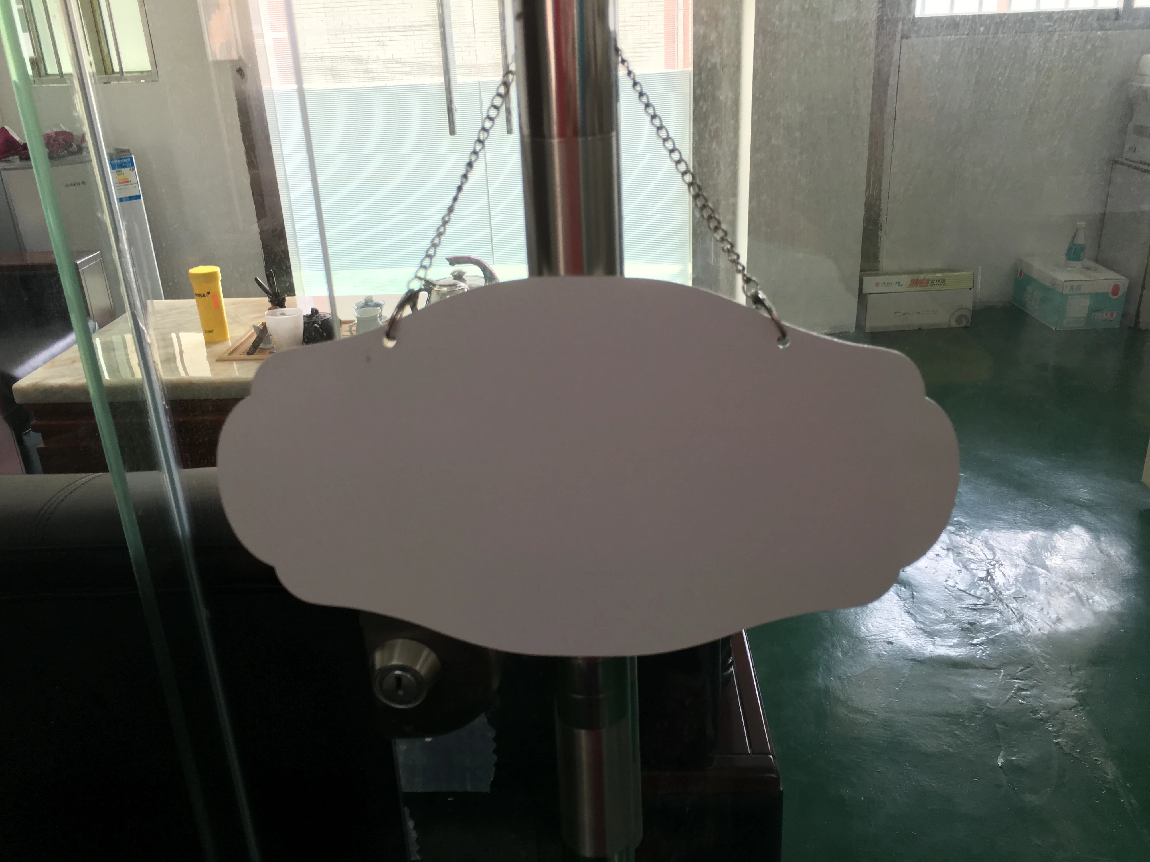 5pcs Blank Sublimation Metal door Plate Tags DIY Printing Sublimation ...