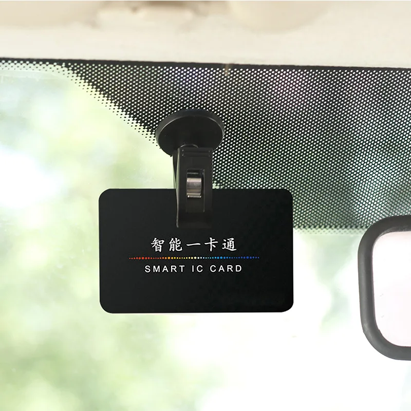 2PCS-Car-Hook-Clips-Parking-Access-Paste-Ticket-Card-Holder-Car-Card ...