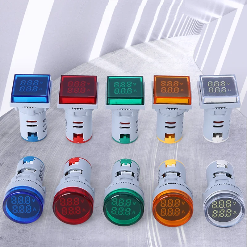 AC60-380V-0-100A-A-V-indicator-ampere-and-voltage-meter-with-current ...