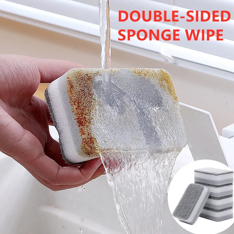 EPONGE - TAMPON A RECURER,10pcs--Tampon à récurer, chiffon de nettoyage ...