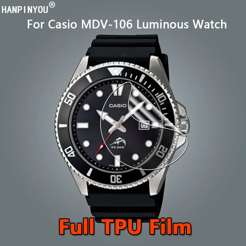 Ultra-Clear-Soft-TPU-Hydrogel-Film-Screen-Protector-para-Casio-Rel-gio ...