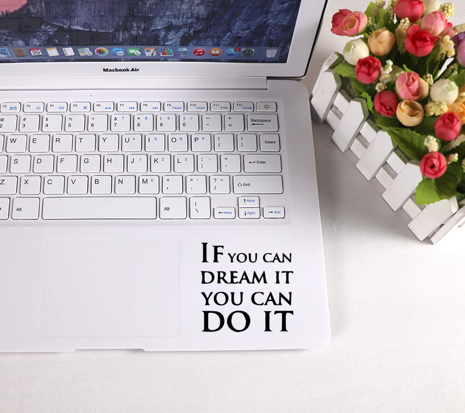 Adesivo vinil para notebooks, em inglês, para decoração de pele de ...