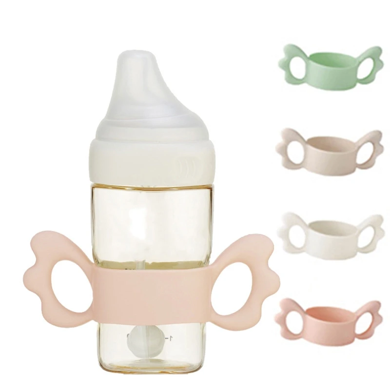 Newborn-Bottle-Grip-Handle-Infants-Wide-Caliber-Milk-Bottle-Hand-Shank ...