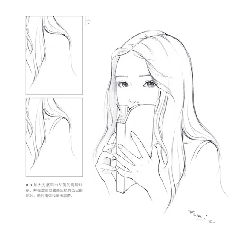 Beautiful Pencil Sketches Of Girls